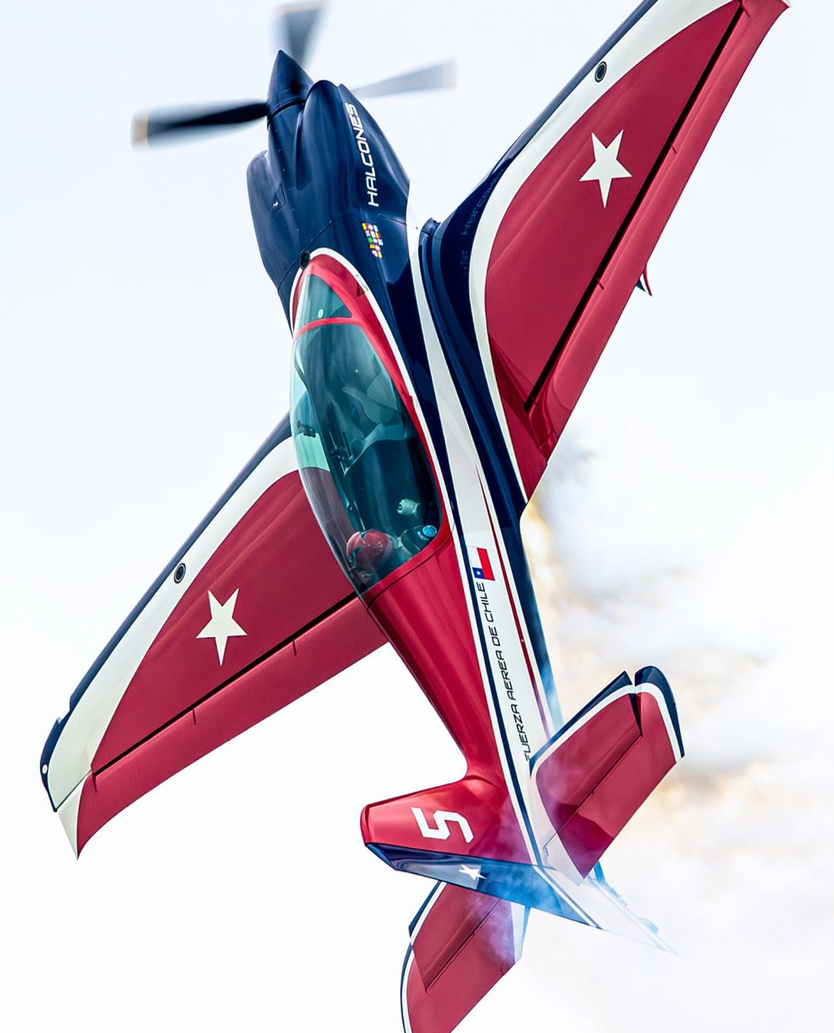 LOS "HALCONES” DE LA FACH REALIZARÁN SHOW ACROBÁTICO EN EL 149 ...